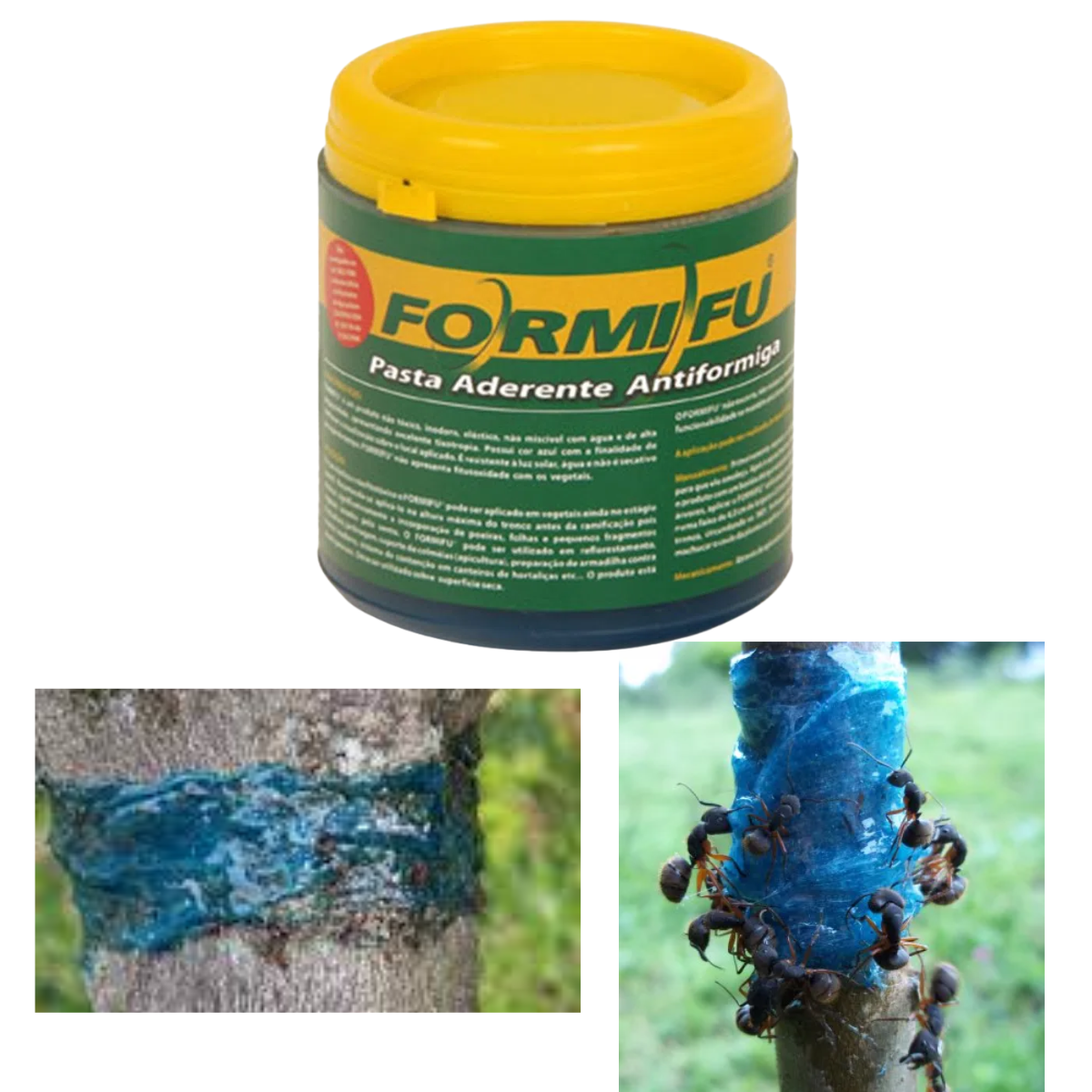Formifuu Pasta Aderente Anti Formigas Contra Insetos 320g - Agrobees